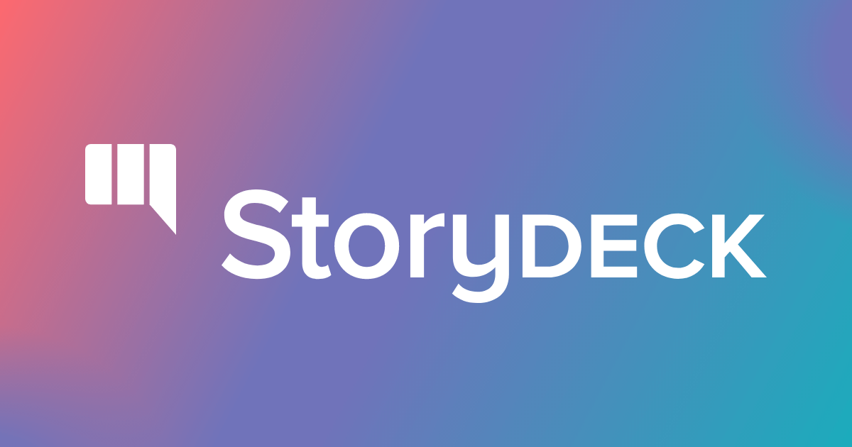 StoryDeck.AI | Manage stories, not platforms
